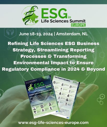 54383 - ESG in Life Sciences Summit Europe - PharmiWeb.com