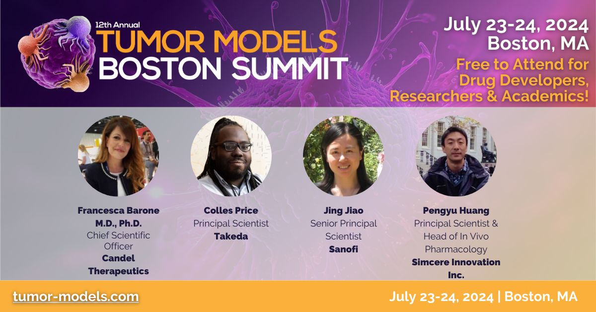 12th Tumor Models Boston - PharmiWeb.com