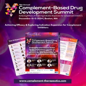 8th Complement-based Drug Development Summit - PharmiWeb.com