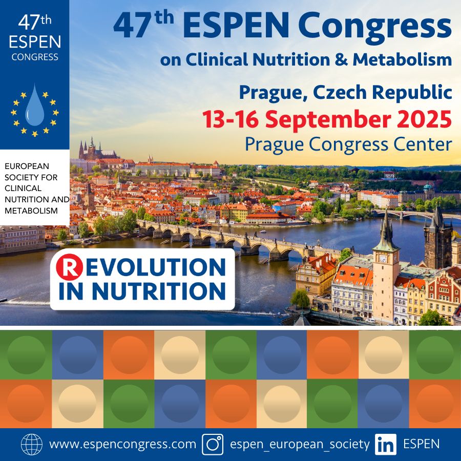 47th ESPEN Congress | 13-16 September 2025 | Prague, Czech Republic ...