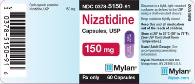 Mylan Initiates Voluntary Nationwide Recall of Three Lots of Nizatidine ...